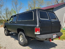 1973-1987 Chevrolet Suburban Rear Bumper - Iron Bull Bumpers - Iron ...